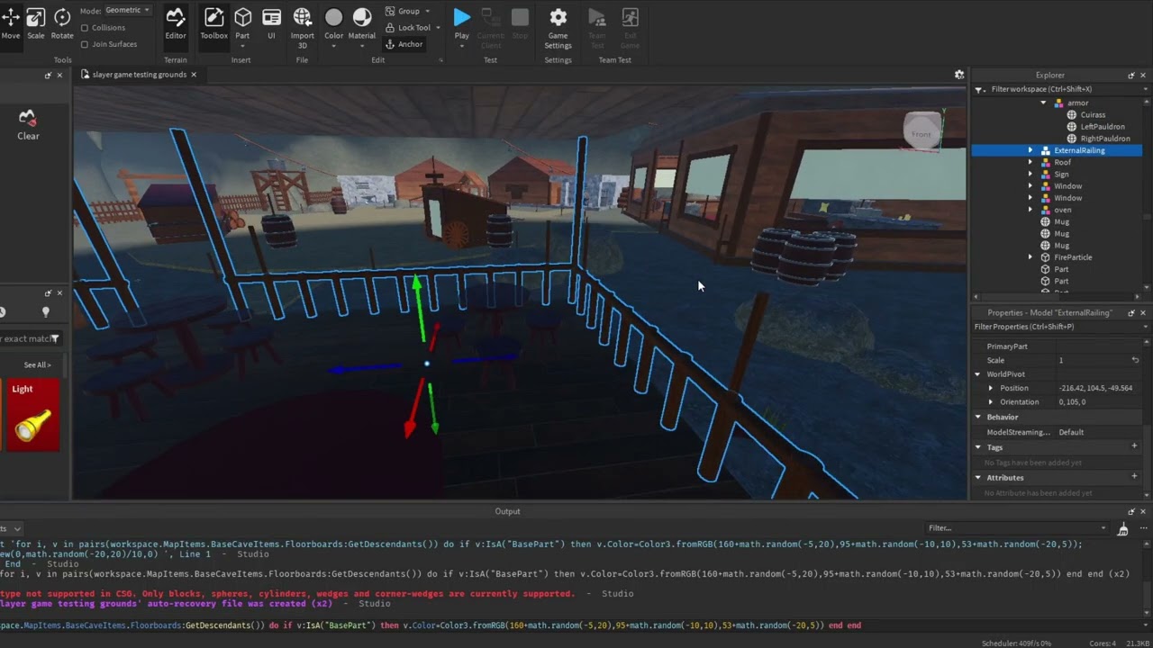 Dragging parts to align with other parts causes the object to disappear - Studio Bugs ...