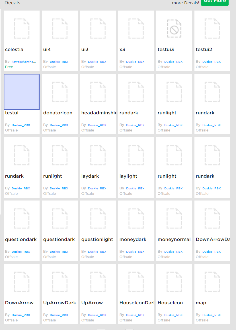 Decal thumbnails are not loading properly en-masse on the website ...