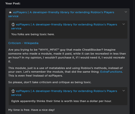 ezPlayers | A developer-friendly library for extending Roblox's Players ...