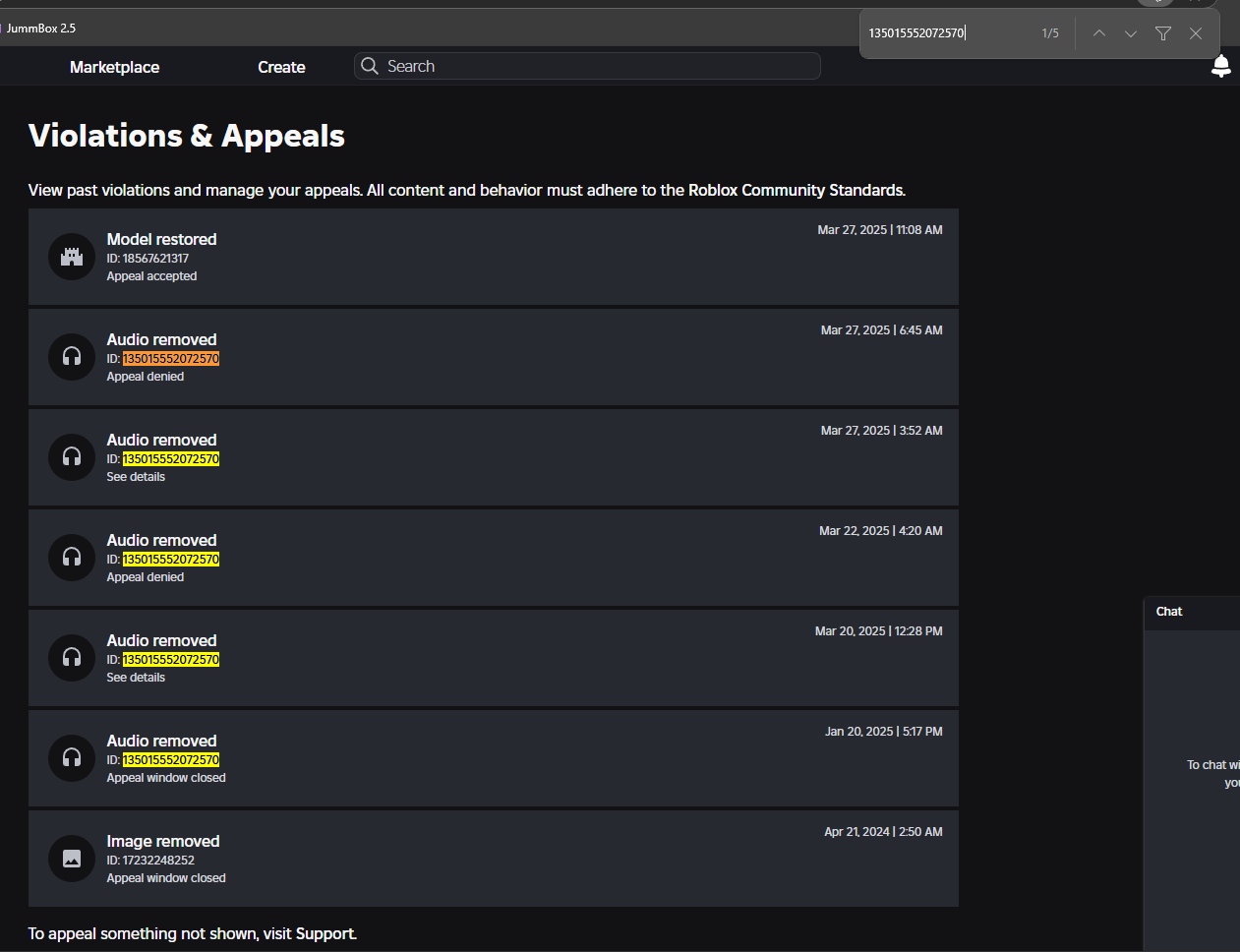 Falsely and instantly terminated for "Disruptive Audio" on upload of car sounds - Platform Usage ...