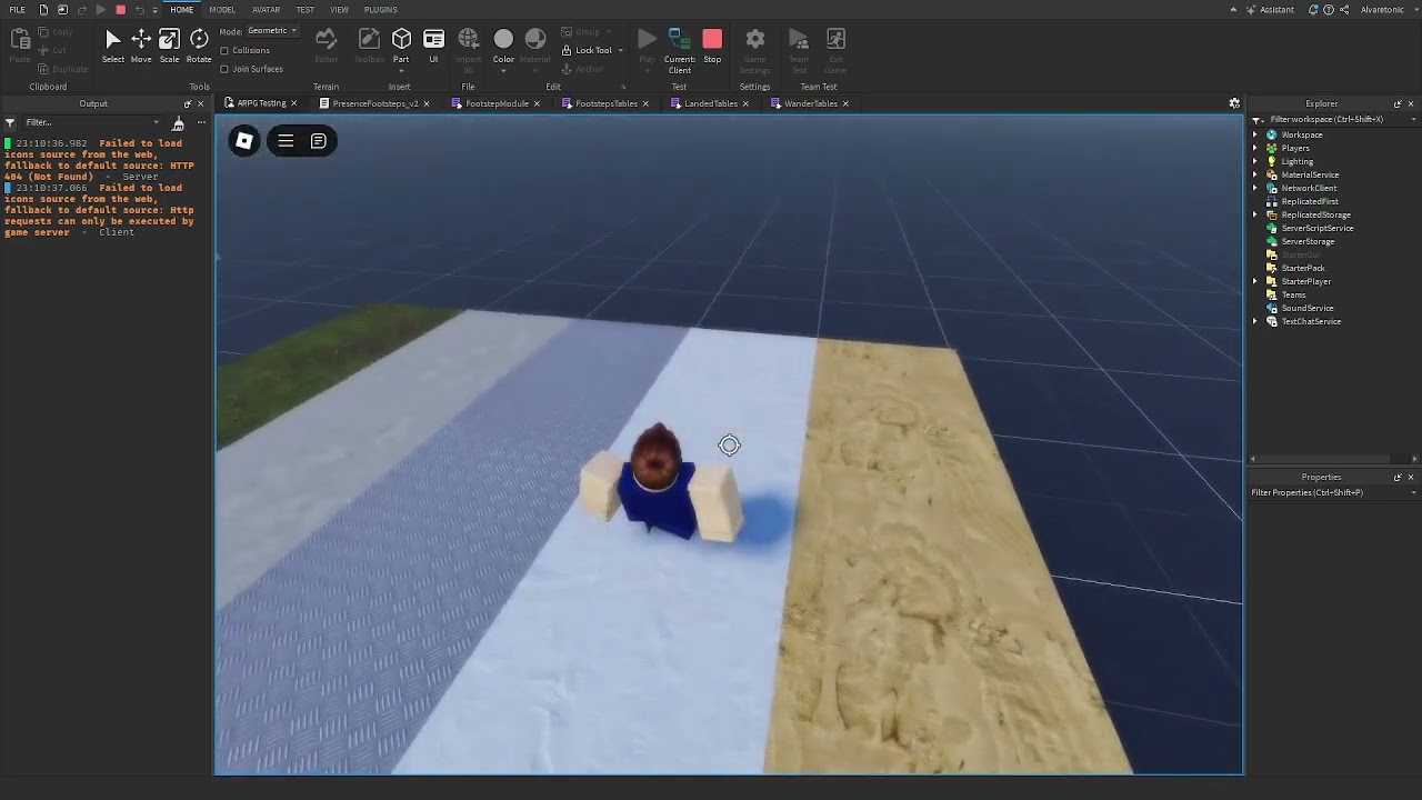 Realistic Footsteps System - Creations Feedback - Developer Forum | Roblox