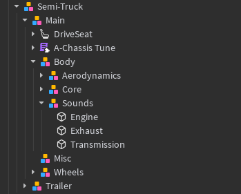 A-Chassis Engine Sounds not Moving w/ Vehicle - Scripting Support - Developer Forum | Roblox