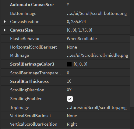 UIAspectRatioConstraints interfering with ScrollingFrame AutomaticCanvasSize - Art Design ...