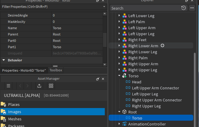 Root part rotating in animation editor instead of torso - Building ...