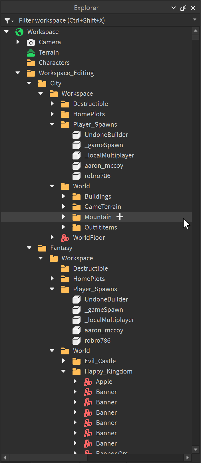 Explorer vertical padding changes randomly - Studio Bugs - Developer Forum | Roblox