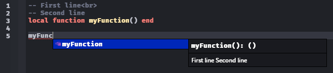 New Script Editor Hover Tips and User-Defined Function Documentation - Page 7 - Announcements ...