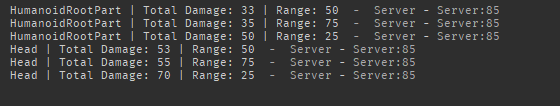 Troubles with Distance Based Damage System - Scripting Support ...