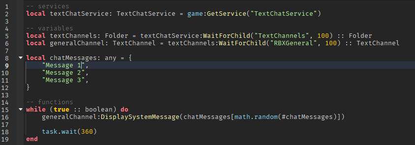 Roblox System Messages Scripting Support Developer Forum Roblox