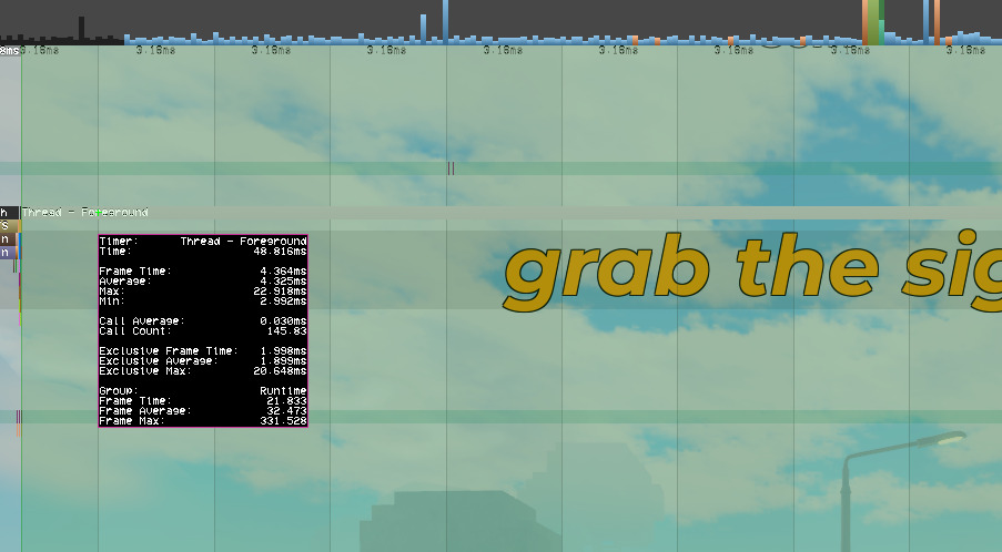 Lag Spikes -- MicroProfiler shows "Thread -Foreground" - Engine Bugs - Developer Forum | Roblox