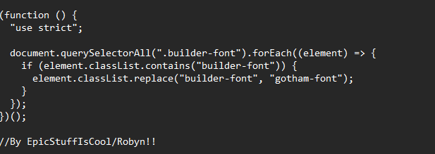 How to revert the Roblox website font! [Extension] - Bulletin Board ...