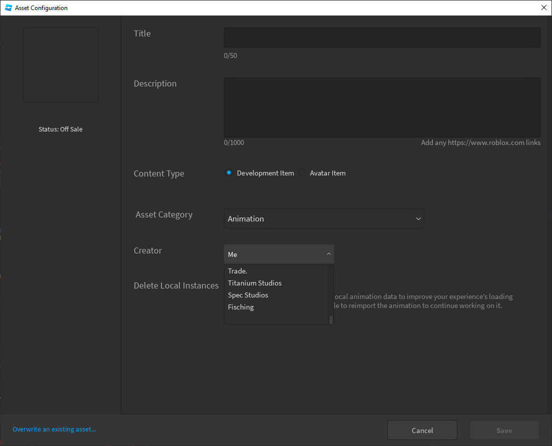 Asset Permissions in the new Creator Group Roles do not work with ...