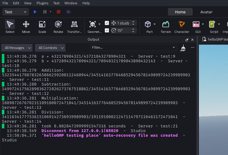 [1.3.1] helloGMP - Pure Luau Arbitrary Precision Math Library FOR ...