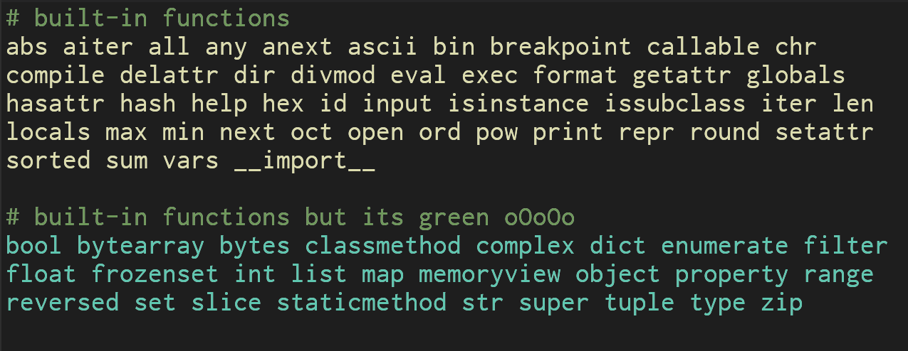 Som Python syntax highlighting (Work in progress) - Creations Feedback ...