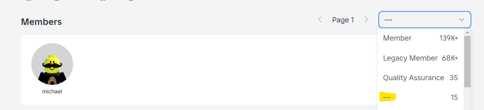 Incorrect Total Member Count for Group Roles, Prevents Role Deletion - Roblox Application and ...