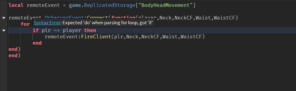 Head and torso movement in relation to camera movement - Scripting Support - Developer Forum ...
