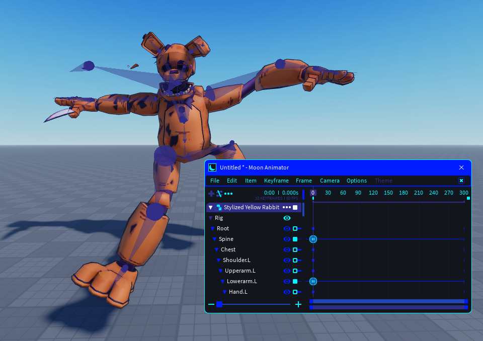 Does Moon Animator Support Mesh Deformation Rigs Platform Usage Support Developer Forum